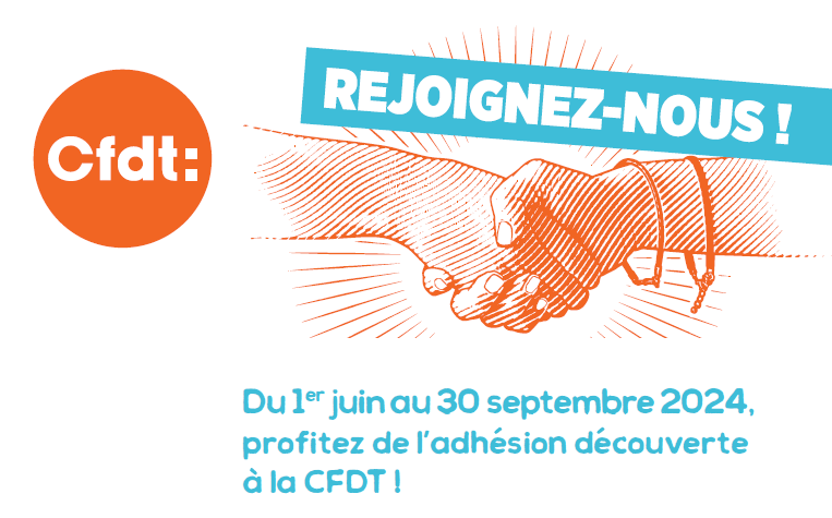 Profitez de l'adhésion découverte à la CFDT, rejoignez-nous ! | CFDT